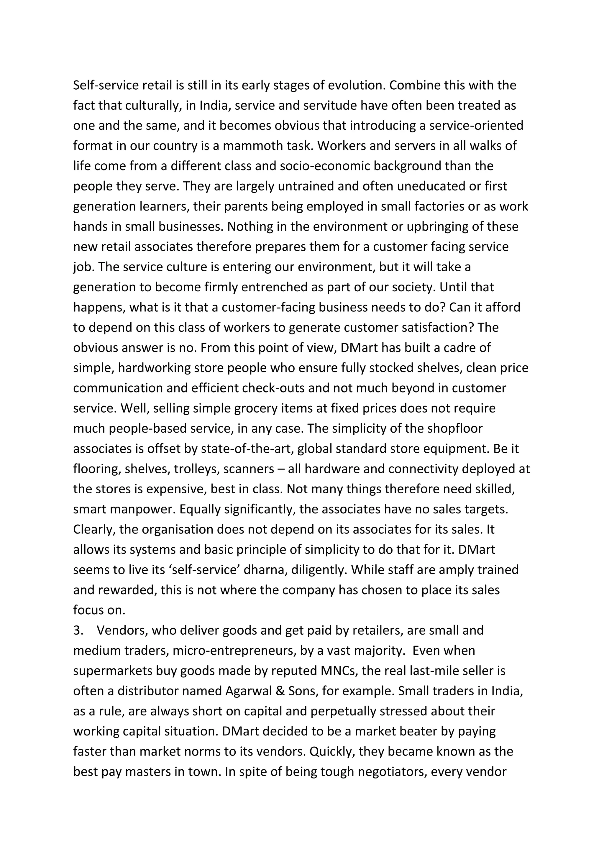 Dmart marketing strategy | PDF