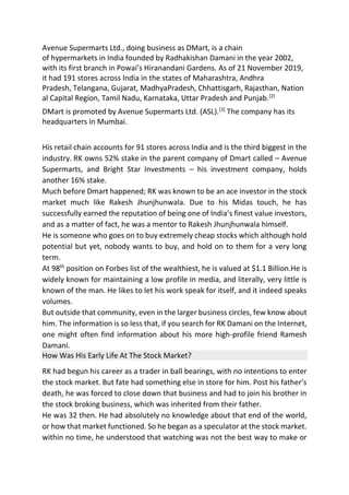 Dmart marketing strategy | PDF