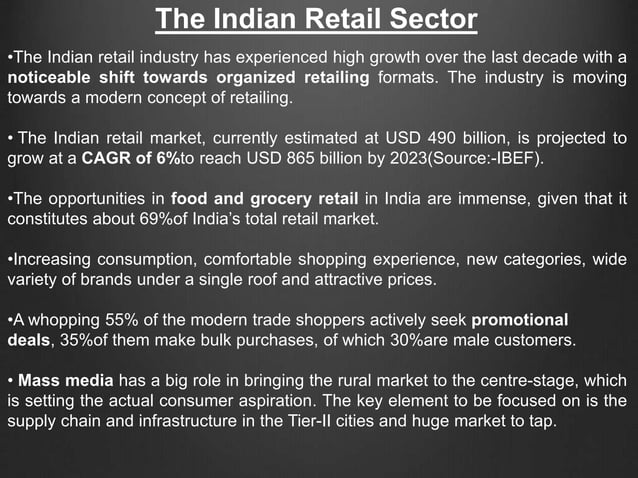 D'mart supply chain management | PPTX | Retail Industry | Industries