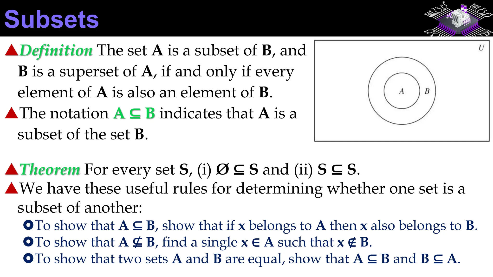 Discrete mathematics for diploma students | PPT