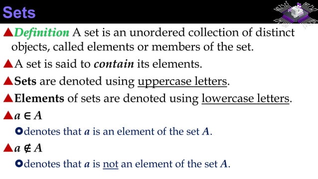 Discrete mathematics for diploma students | PPT