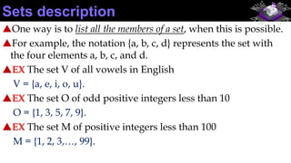 Discrete mathematics for diploma students | PPT
