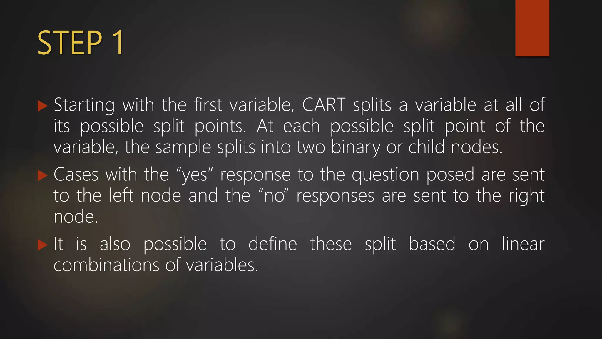 CART – Classification & Regression Trees | PPTX