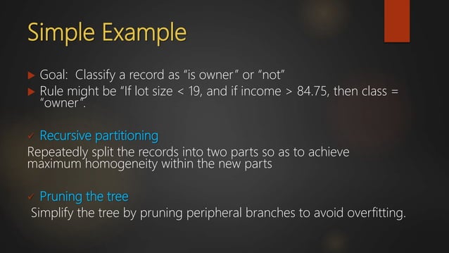 CART – Classification & Regression Trees | PPTX