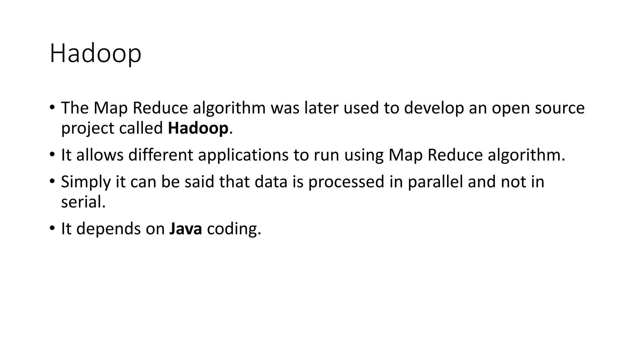 Hadoop Mapreduce Paradigm Ppt