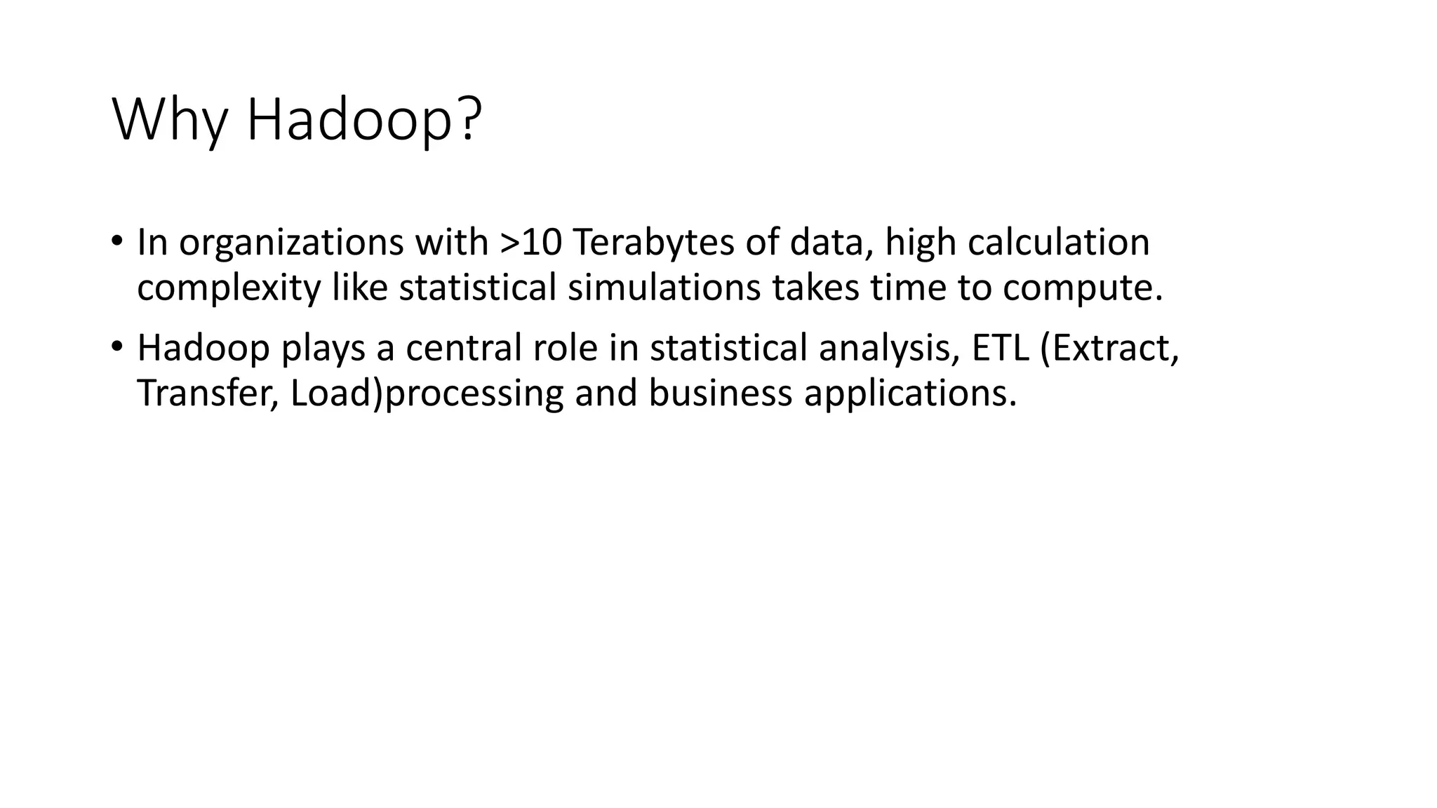 Hadoop MapReduce Paradigm | PPTX | Databases | Computer Software and Applications