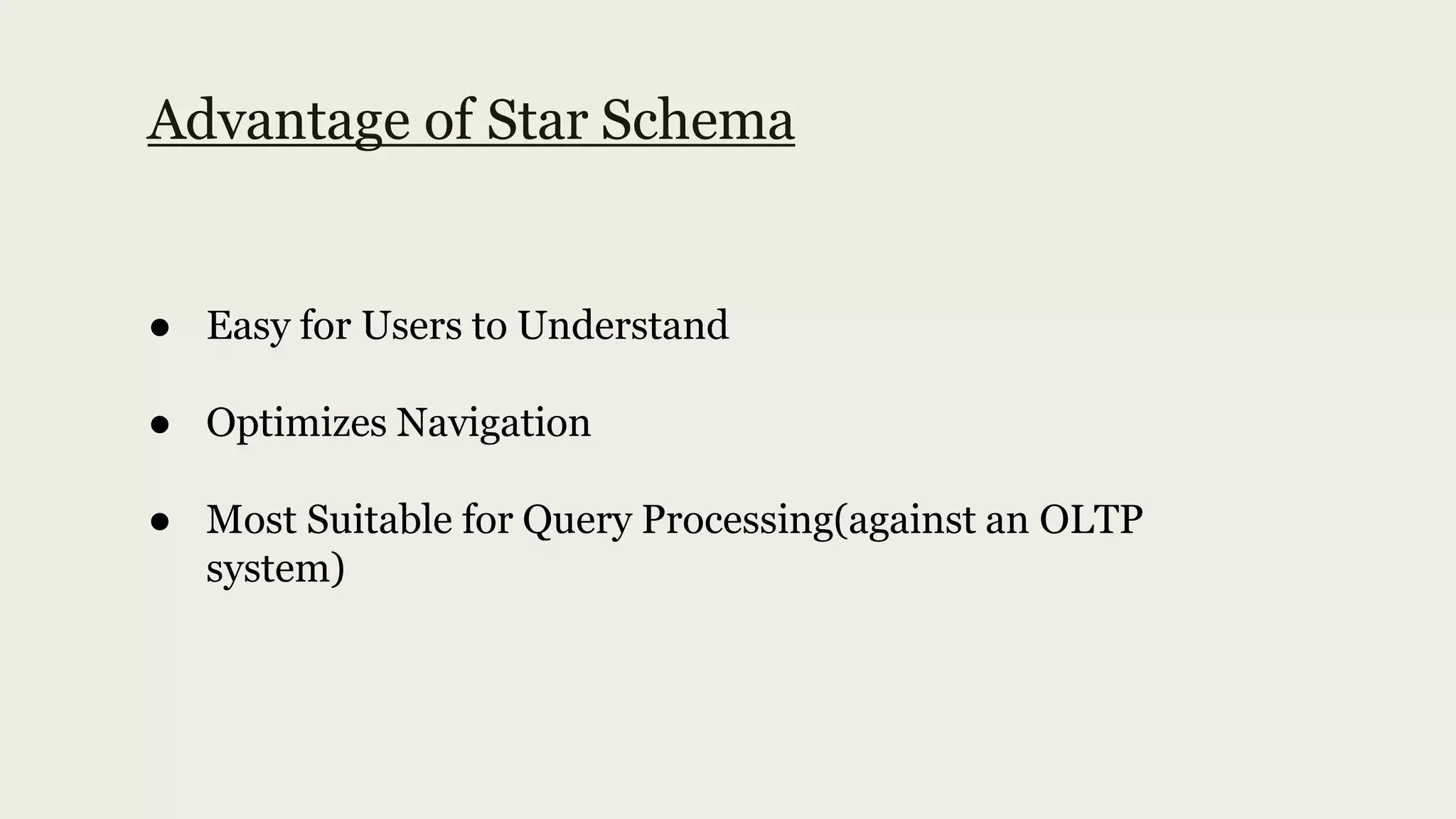 Multidimensional schema of data warehouse | PPTX