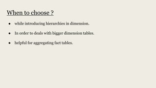 Multidimensional schema of data warehouse | PPTX
