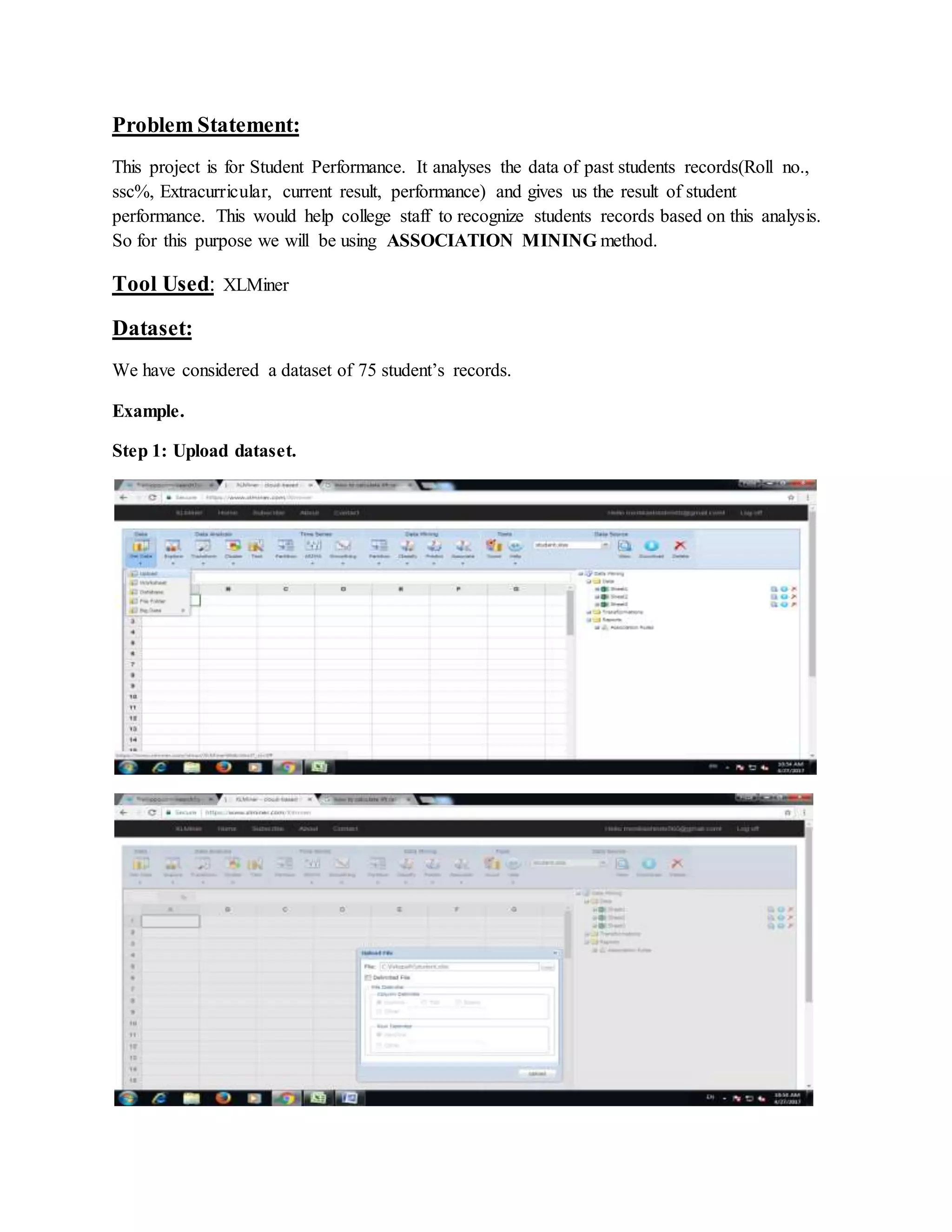 Dmbi project doc | PDF