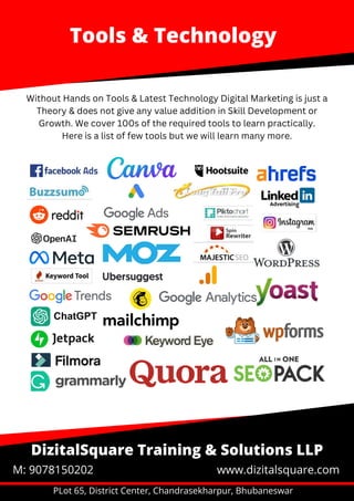 Best Digital Marketing Course In Bhubaneswar by DizitalSquare. | PDF