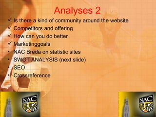 Dmc Presentation Nac Marnix And Roel | PPT