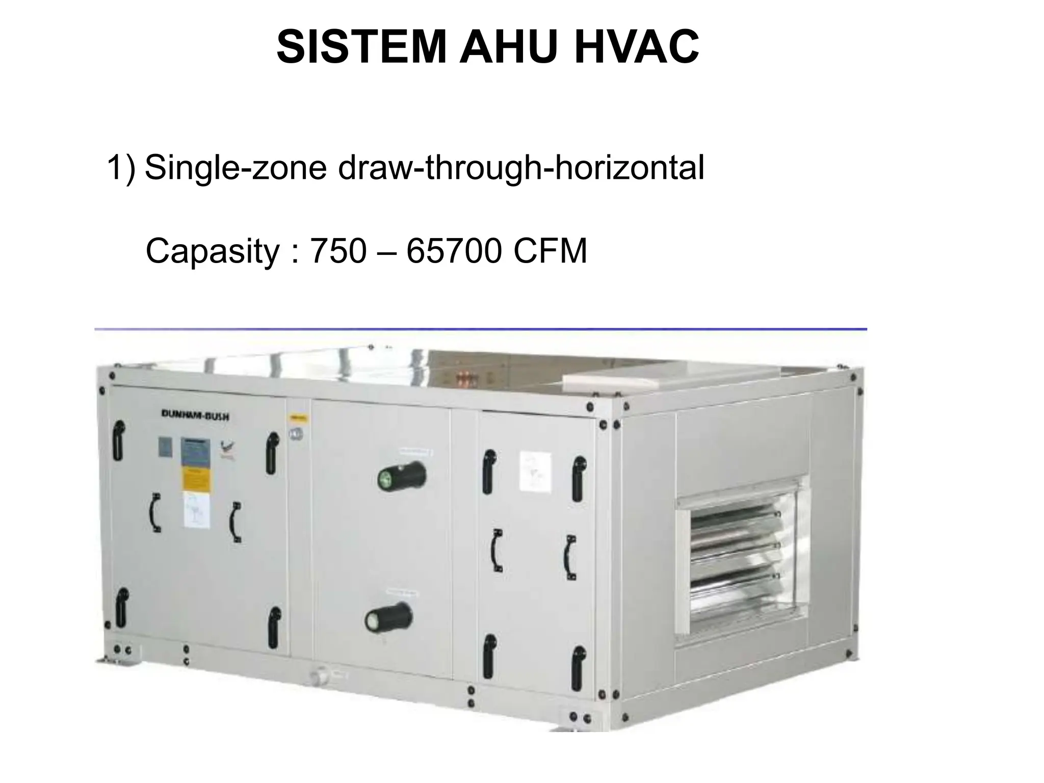 AHU fan maintenance notes power point slide | PPTX