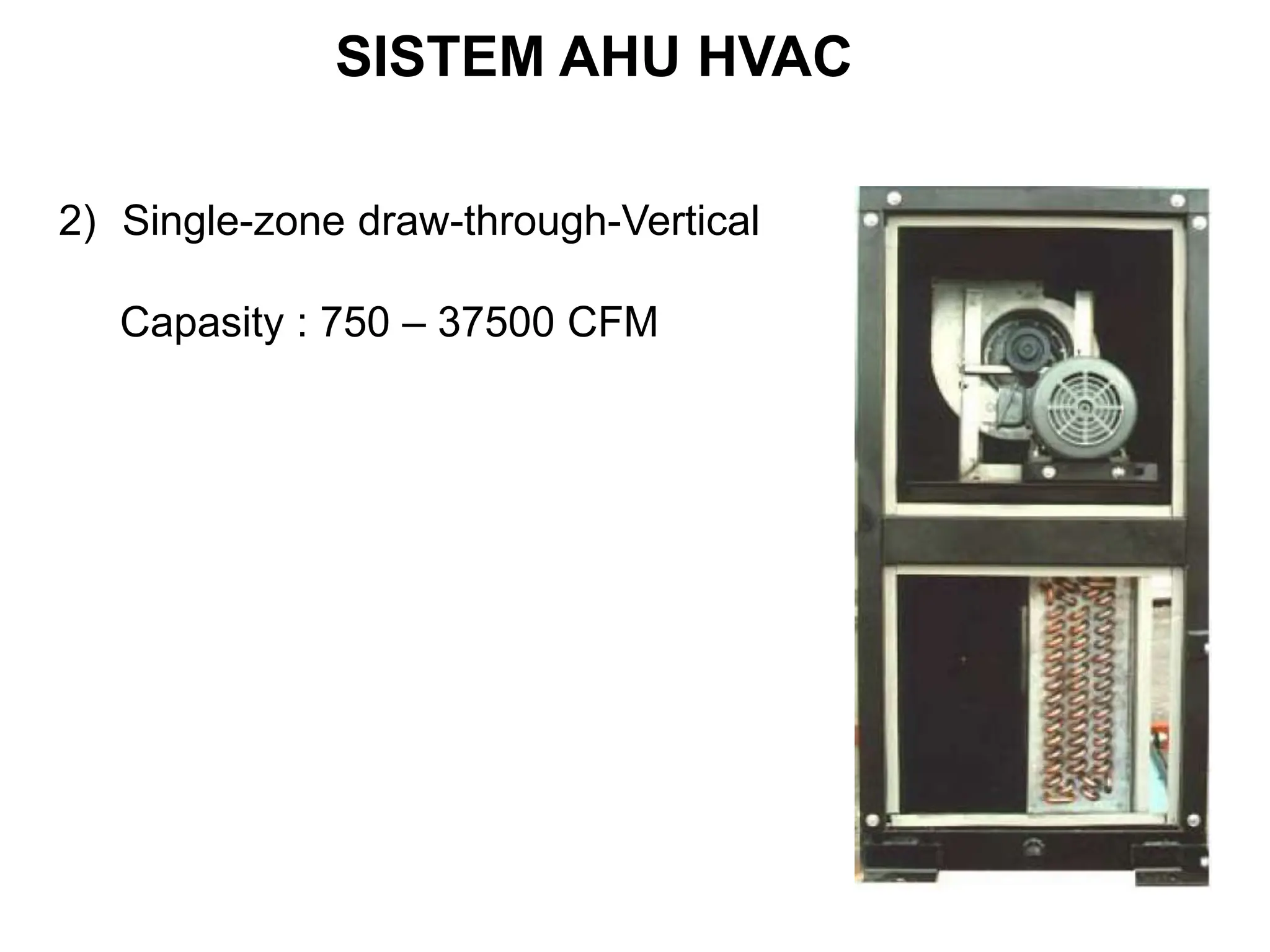 AHU fan maintenance notes power point slide | PPTX
