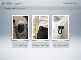 Intro to the DMC 300 | Electronic Dosimeter | PPT