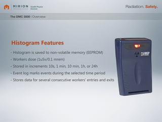Intro to the DMC 300 | Electronic Dosimeter | PPT | Consumer ...