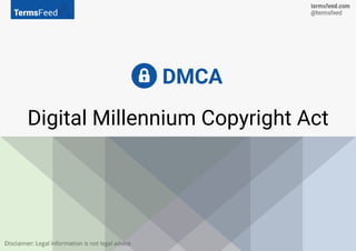 The Digital Millennium Copyright Act | PDF