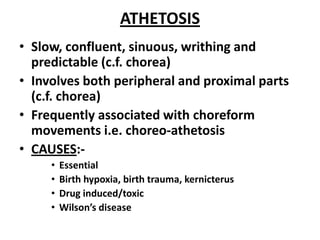 Approach to a patient with movement and gait disorder | PDF