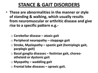 Approach to a patient with movement and gait disorder | PDF