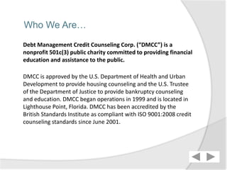 DMCC Presentation | PPSX