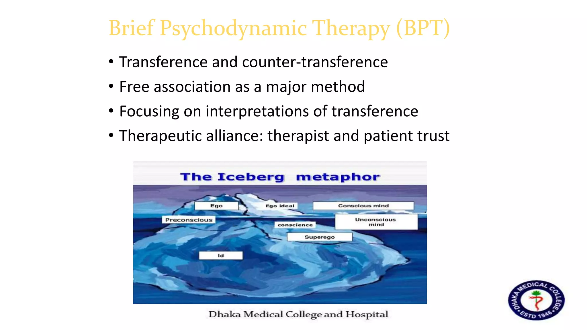 Principles and Ethical Issues of Psychotherapies | PPTX
