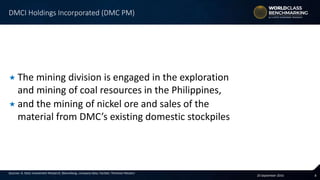 World Class Benchmarking: DMCI Holdings Incorporated (DMC PM) | PPT