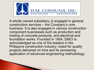 DMCI Holdings | PPTX