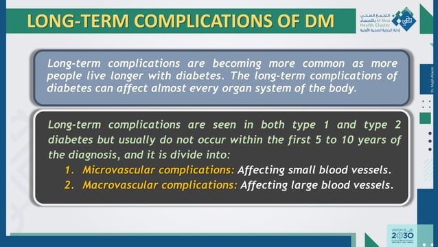 DM Complications DrMajdi | PPT
