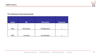 Dmcr lte trial feature | PPTX