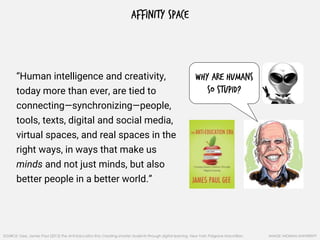 Learning through Affinity Spaces | PPTX