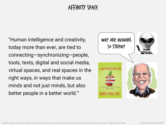 Learning through Affinity Spaces | PPT