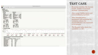 Data mining and analysis of customer churn dataset | PPTX