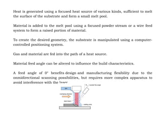 Direct metal ddiposotion dmd materialsmdmd design | PPTX