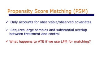 Selection Bias with Linear Probability Models | PDF