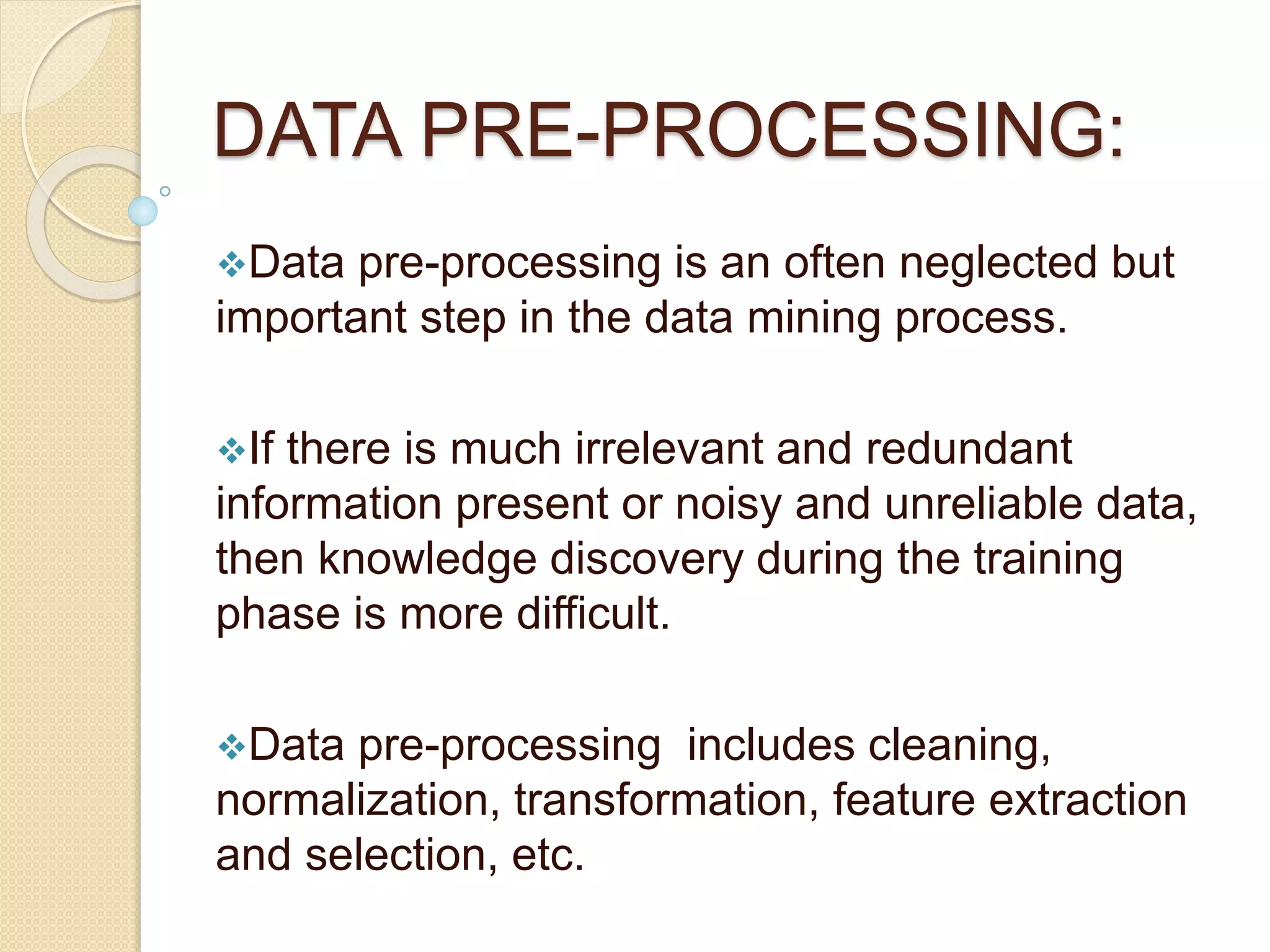 Dm data pre processing | PPT
