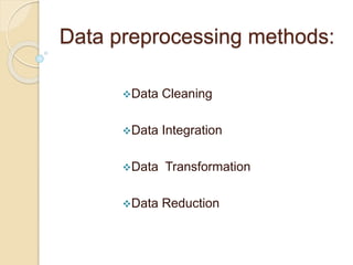 Dm data pre processing | PPT