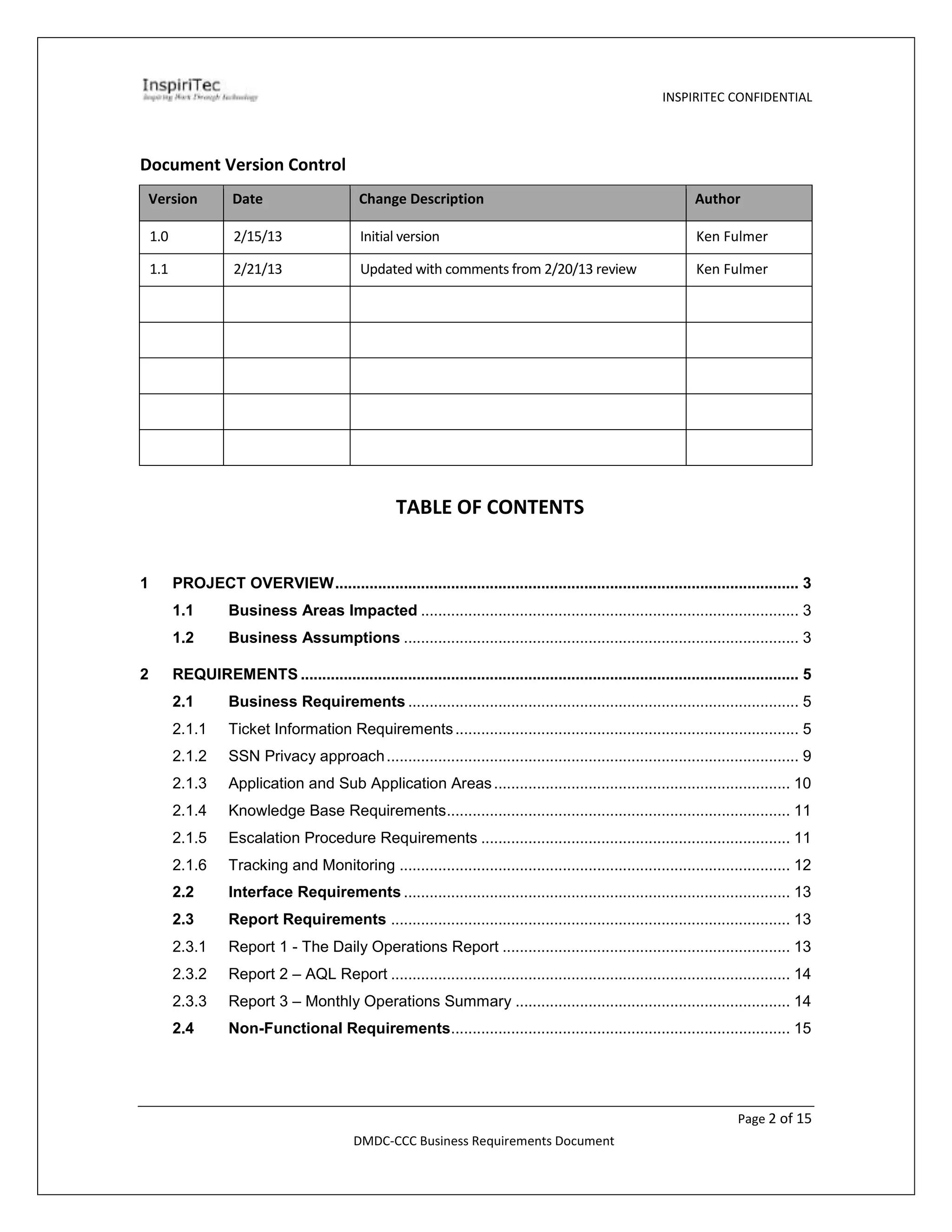 Dmdc ccc-ticketing system requirements v7b | DOCX