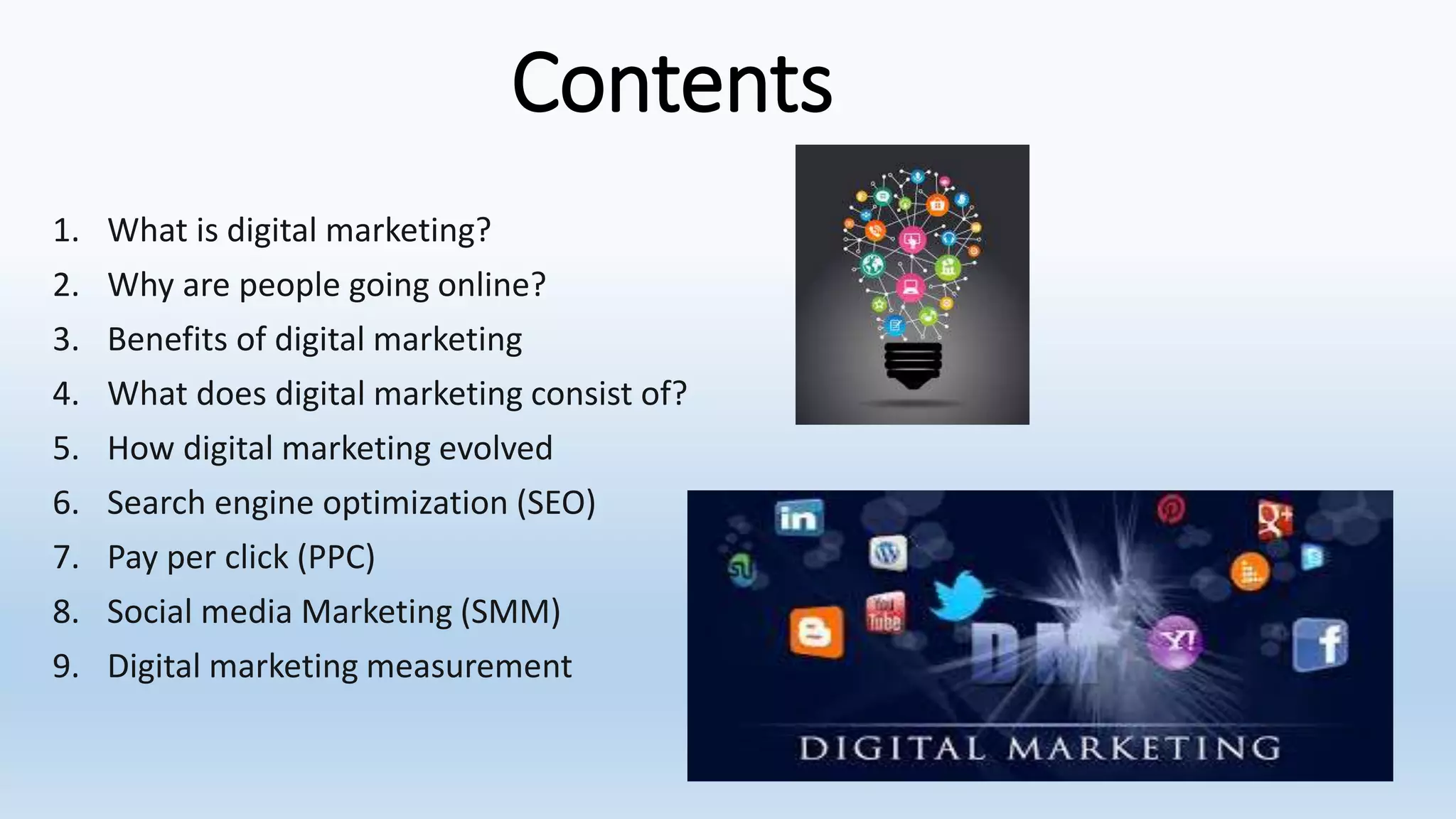 Dm(digital marketing) ppt | PPTX