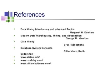 Data Warehouse and Data Mining | PPT
