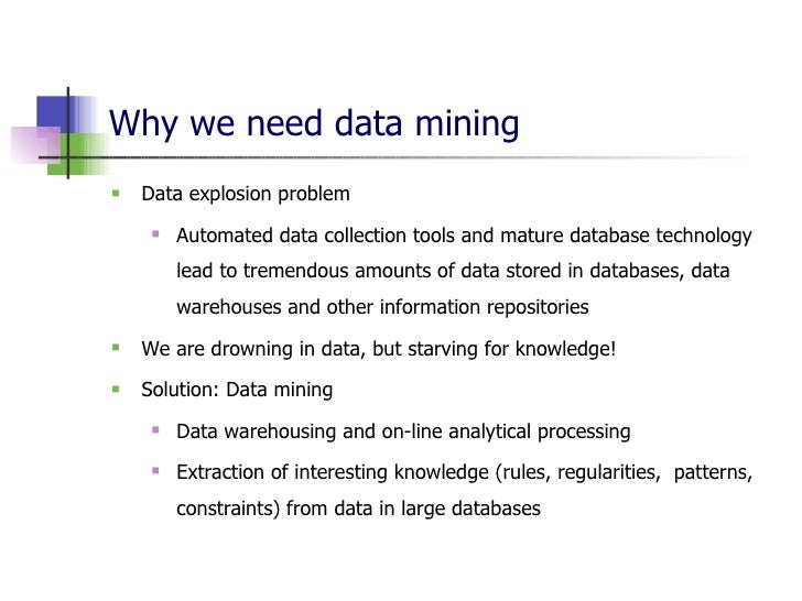 Data Mining and Data Warehousing