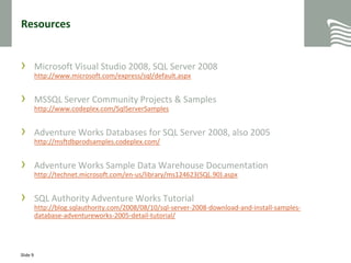 DMDW Lesson 01 - Introduction | PPTX