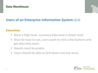 DMDW Lesson 03 - Data Warehouse Theory | PPT