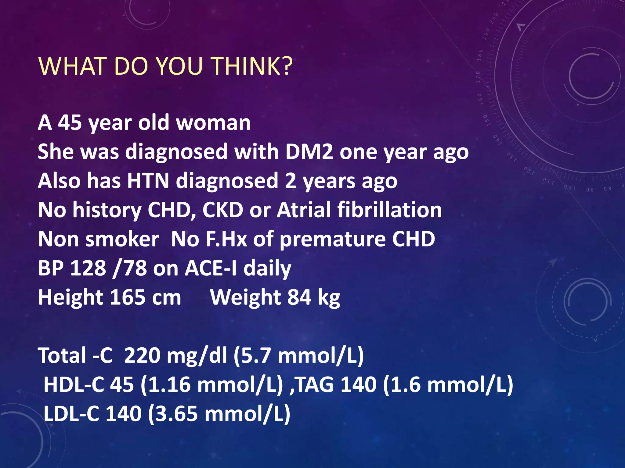 Diabetic Dyslipidemia Slide Share | PPTX