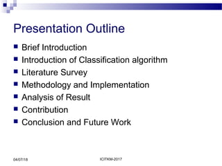 DETECTION OF MALICIOUS EXECUTABLES USING RULE BASED CLASSIFICATION ALGORITHMS | PPT