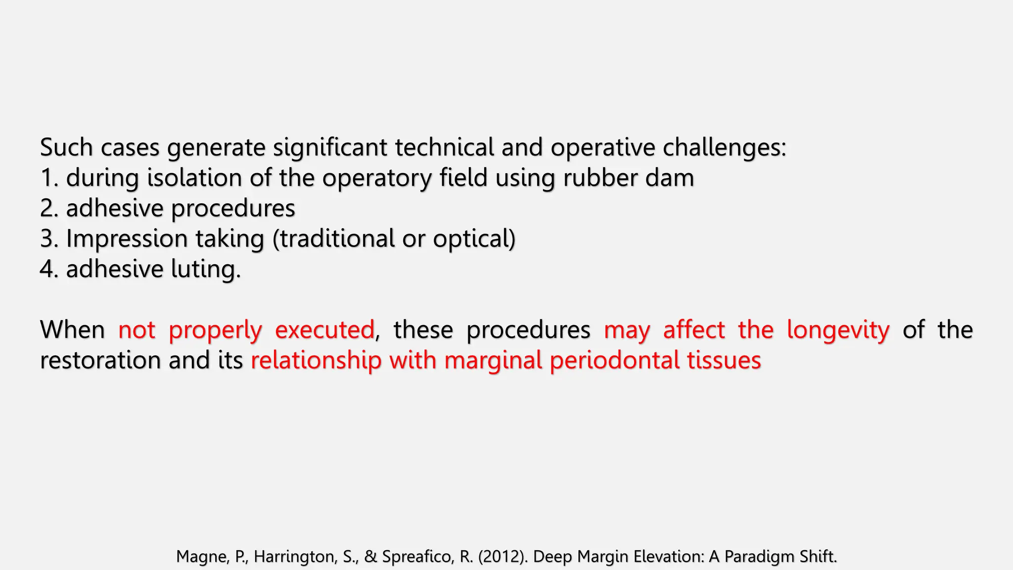 DME deep margin elevation brief ppt.pptx