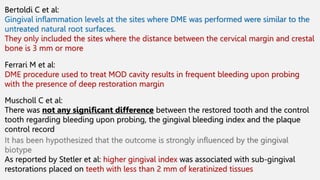 DME deep margin elevation brief ppt.pptx
