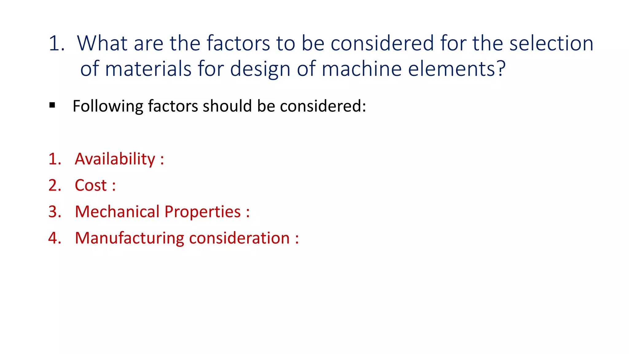 selection of material | PPTX
