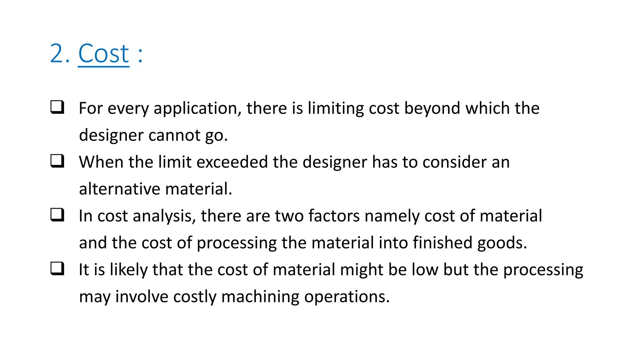 selection of material | PPTX