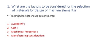 selection of material | PPTX