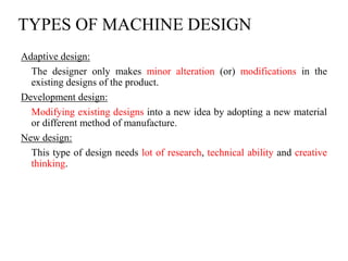 Design of Machine Elements Unit-1 Anna university | PPT
