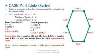 Dme 5201 tom lecture 3 4 constrained motion, types of joints, kutzback ...